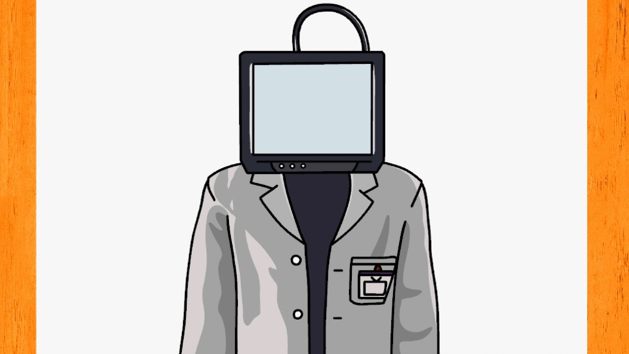 How to draw SCIENTIST TV MAN from Skibidi Toilet 66 - YouTube