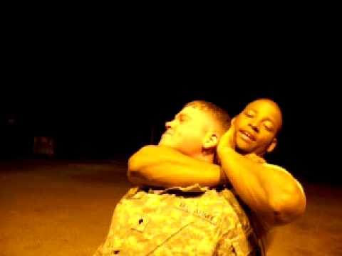 SGT Rivers choke out