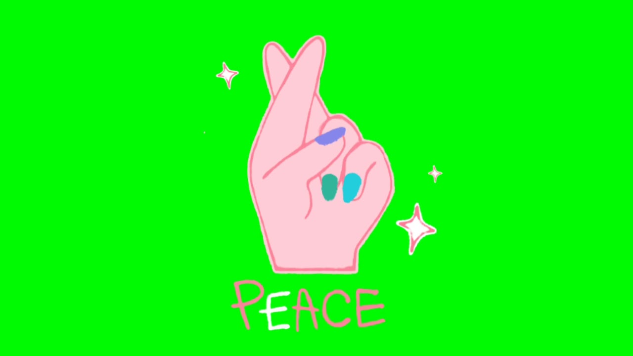Green screen PEACE।Green screen PEACE VFX effect I Greenscreen PEACE ...
