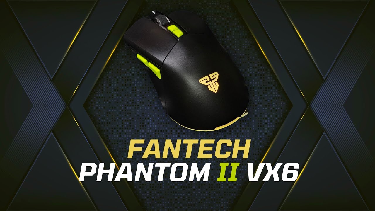Fantech Phantom II VX6: เมาส์เกมมิ่ง ที่เล่นได้ทุกเกม ค่าตัวย่อมเยาว์ ...