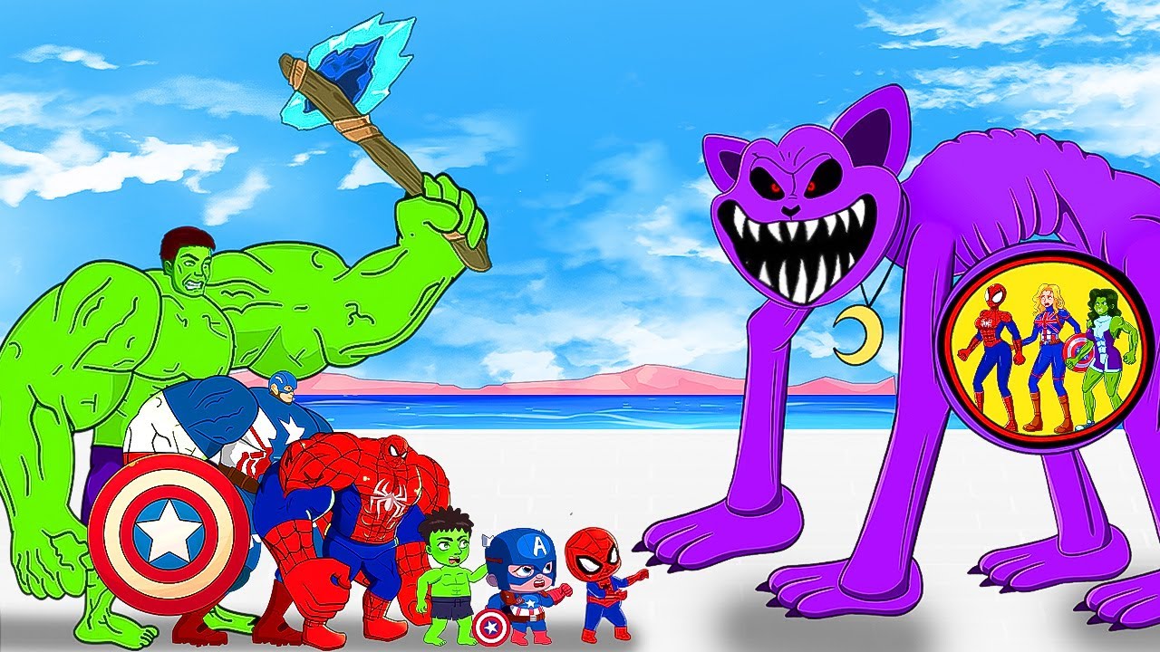 Evolution Of Team HULK Family Vs Evolution Of Team CATNAP Family: Who ...
