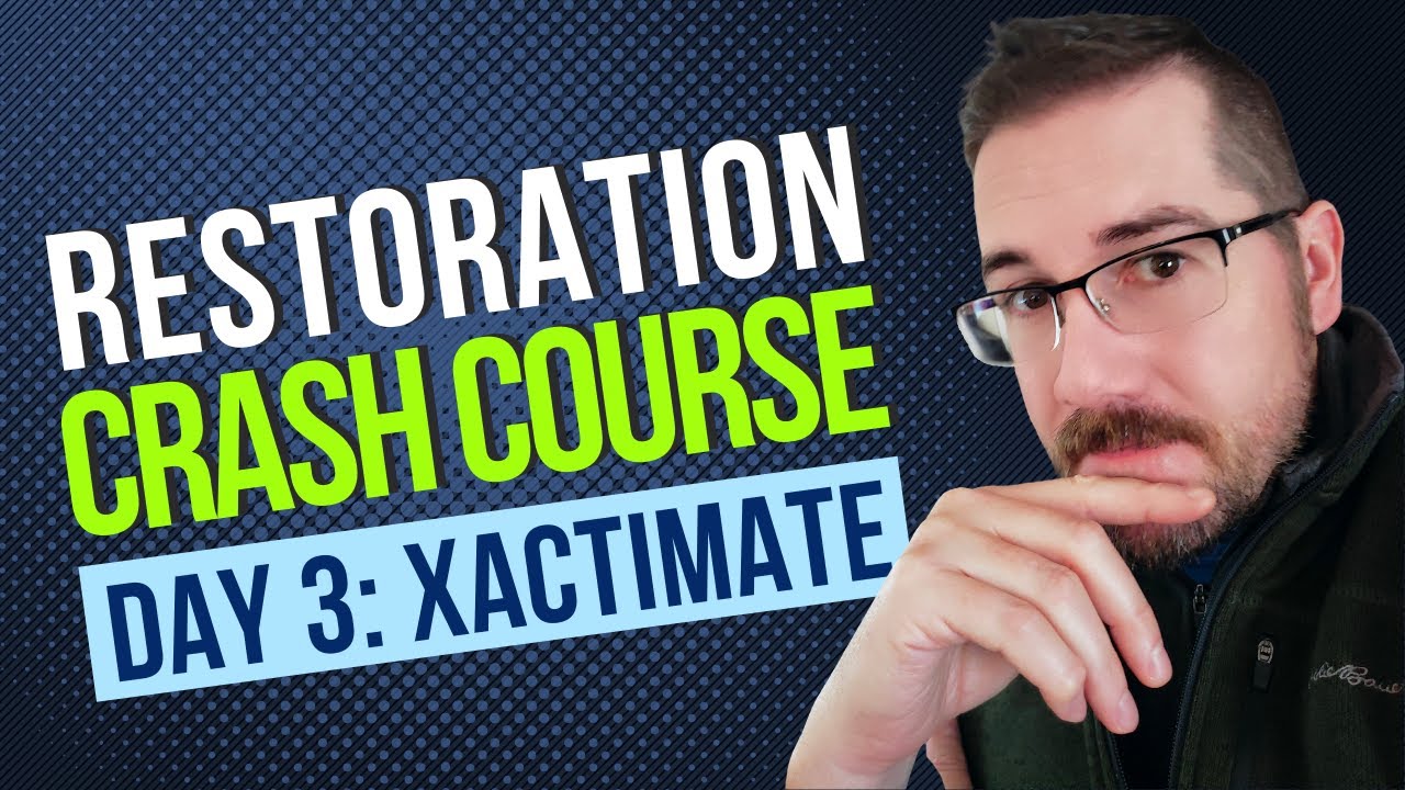 Restoration Crash Course: Day 3 - "Finally, Xactimate!" - YouTube