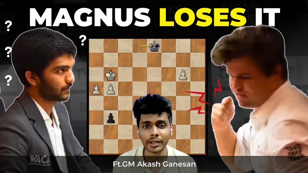 WHY DID MAGNUS BANG THE TABLE? | CHESS DRAMA DECODED E01 | GM Akash ...