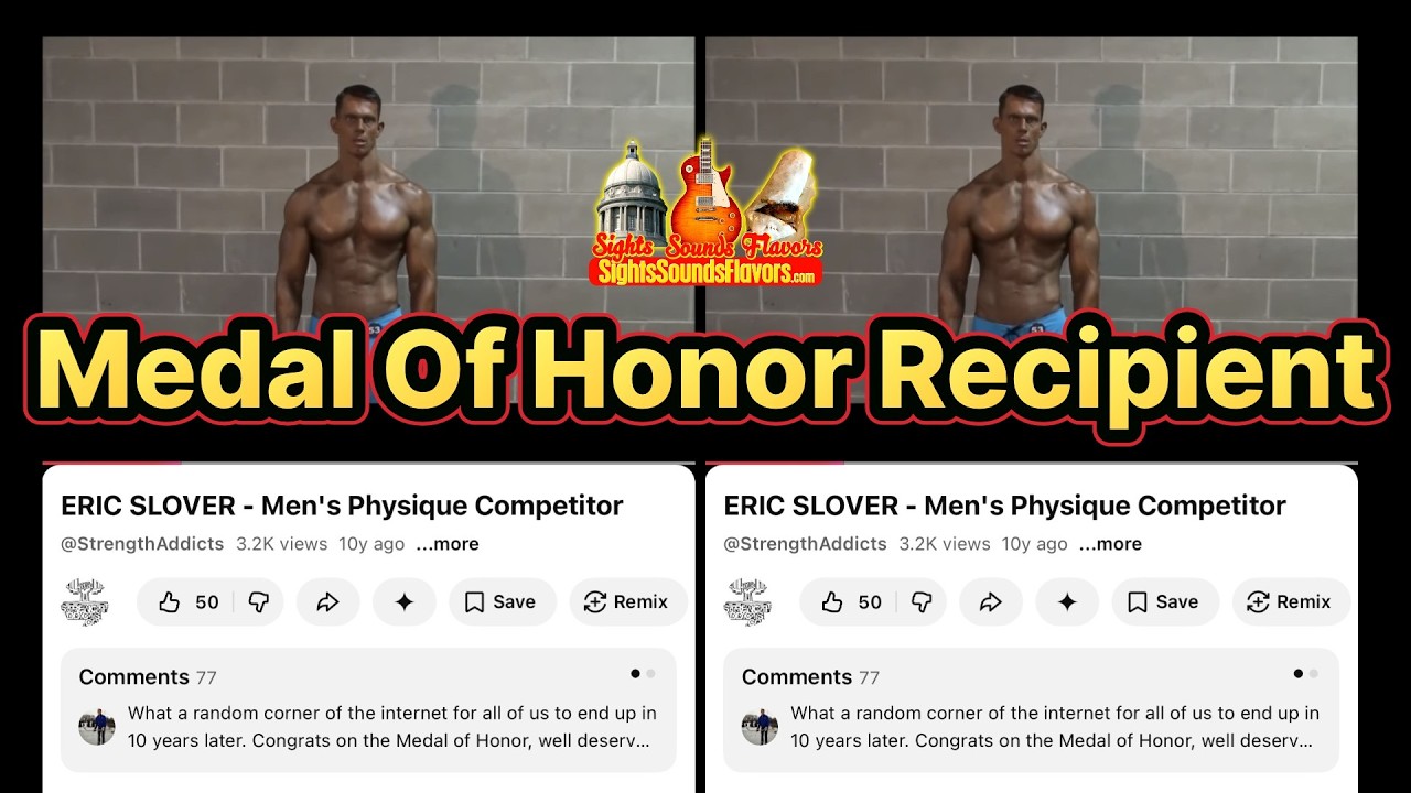 ERIC SLOVER - MEDAL OF HONOR RECIPIENT!! - YouTube