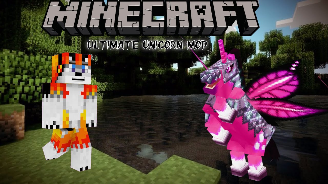 minecraft 1.8.9 mod review(showcase) | ultimate unicorn mod - YouTube