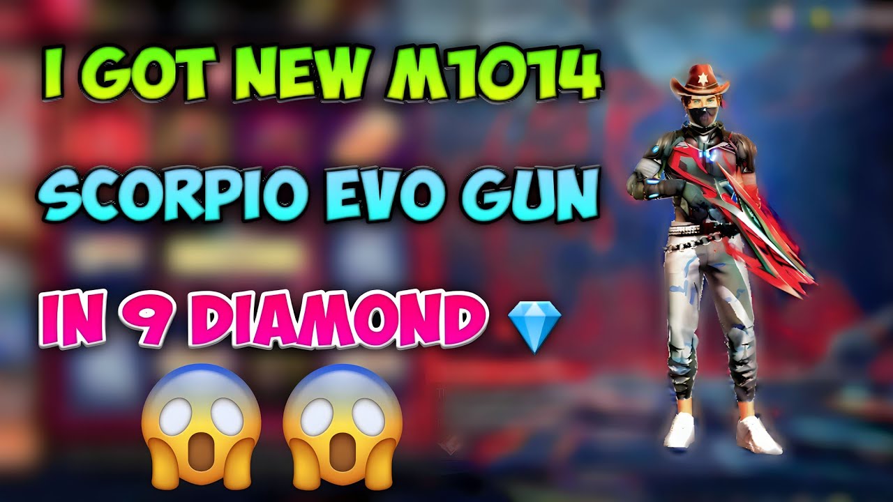 I Got New M1014 Scorpio Evo Gun Skin [ Level 1 To 8 ] Most Powerful ...