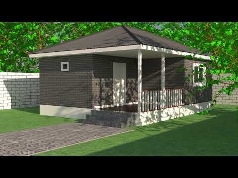 Ucuz taxta ev və kottec