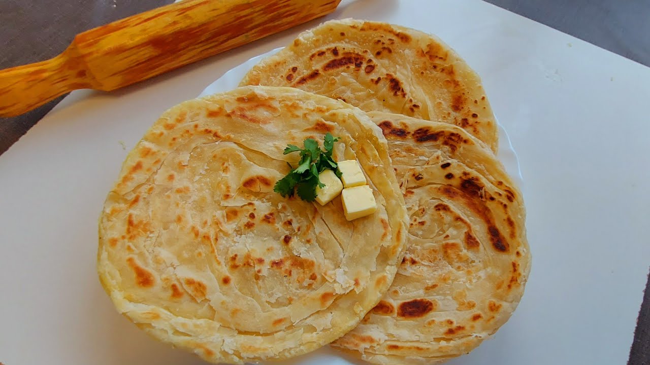 Parata recipe/ How to make paratha/Tortitas/ Homemade Parata - YouTube