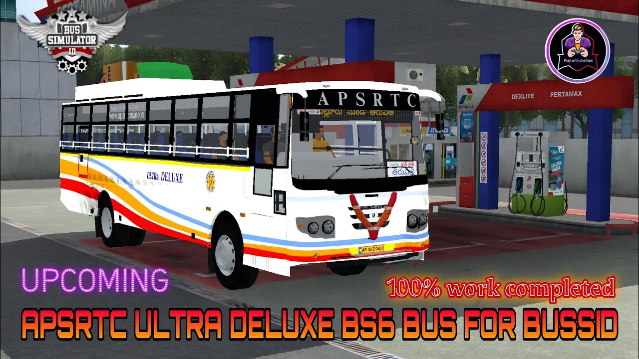 100% work completed for upcoming Apsrtc ultra Deluxe bus bus simulator ...