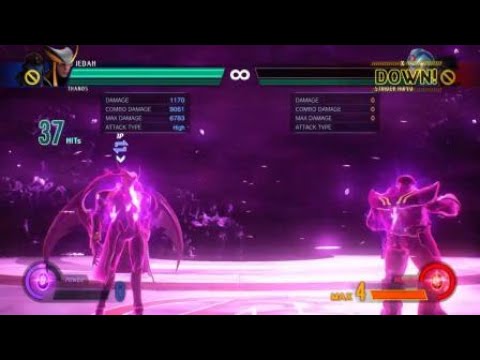 MARVEL VS. CAPCOM: INFINITE Thanos Combo 2 - YouTube