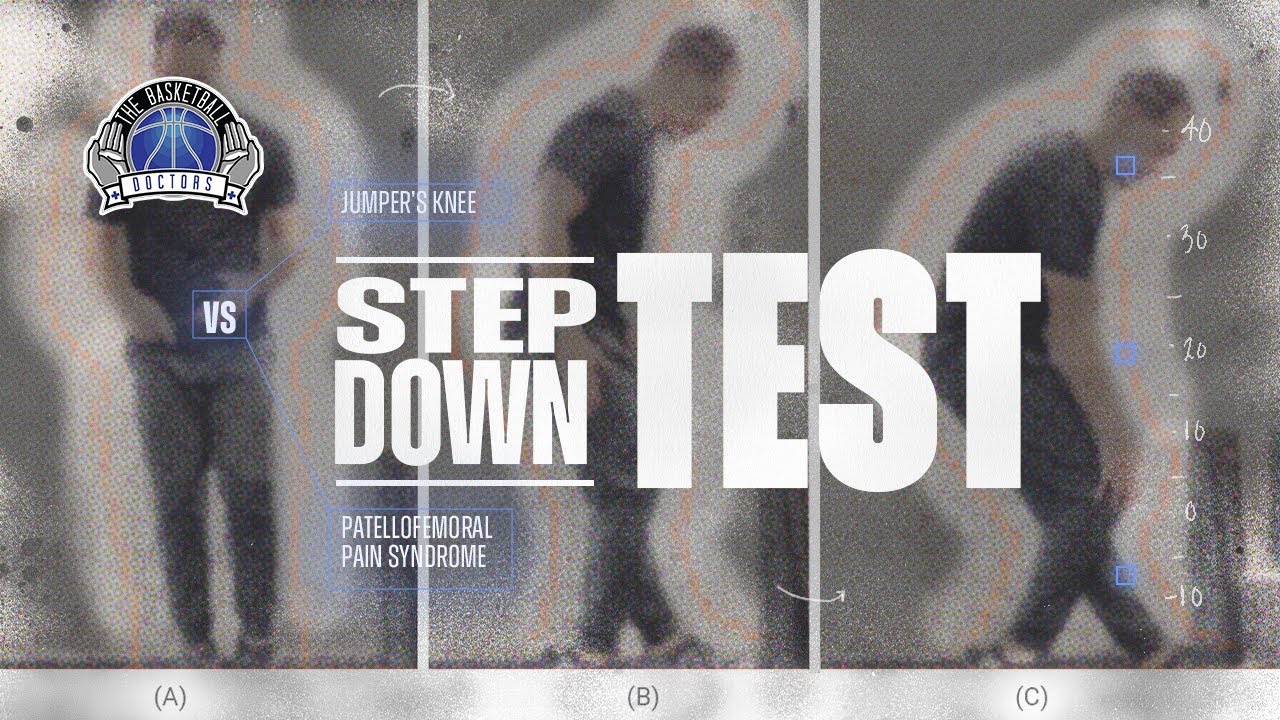 Jumpers Knee vs PFPS: Step Down Test - YouTube