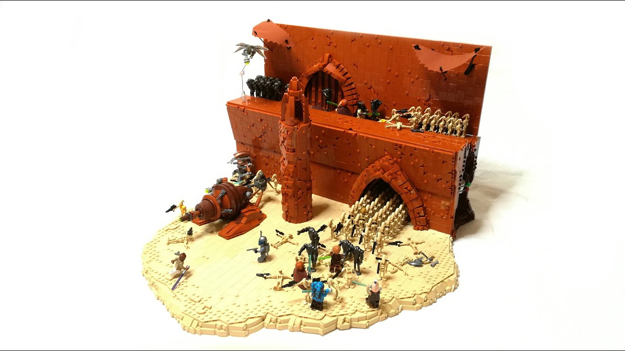 [TIME LAPSE] | LEGO STAR WARS ARENA | THE PETRANAKI ARENA - YouTube