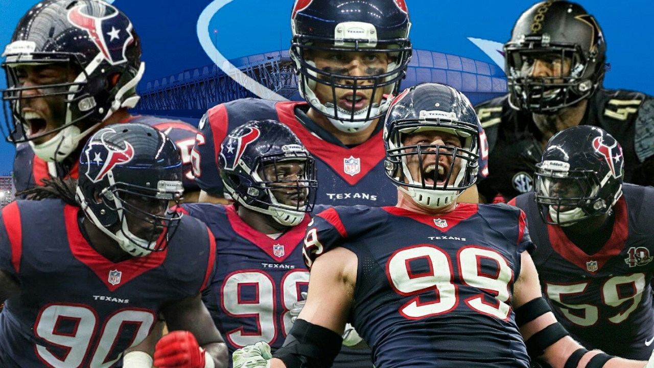 BEST FRONT 7 IN THE NFL! - YouTube