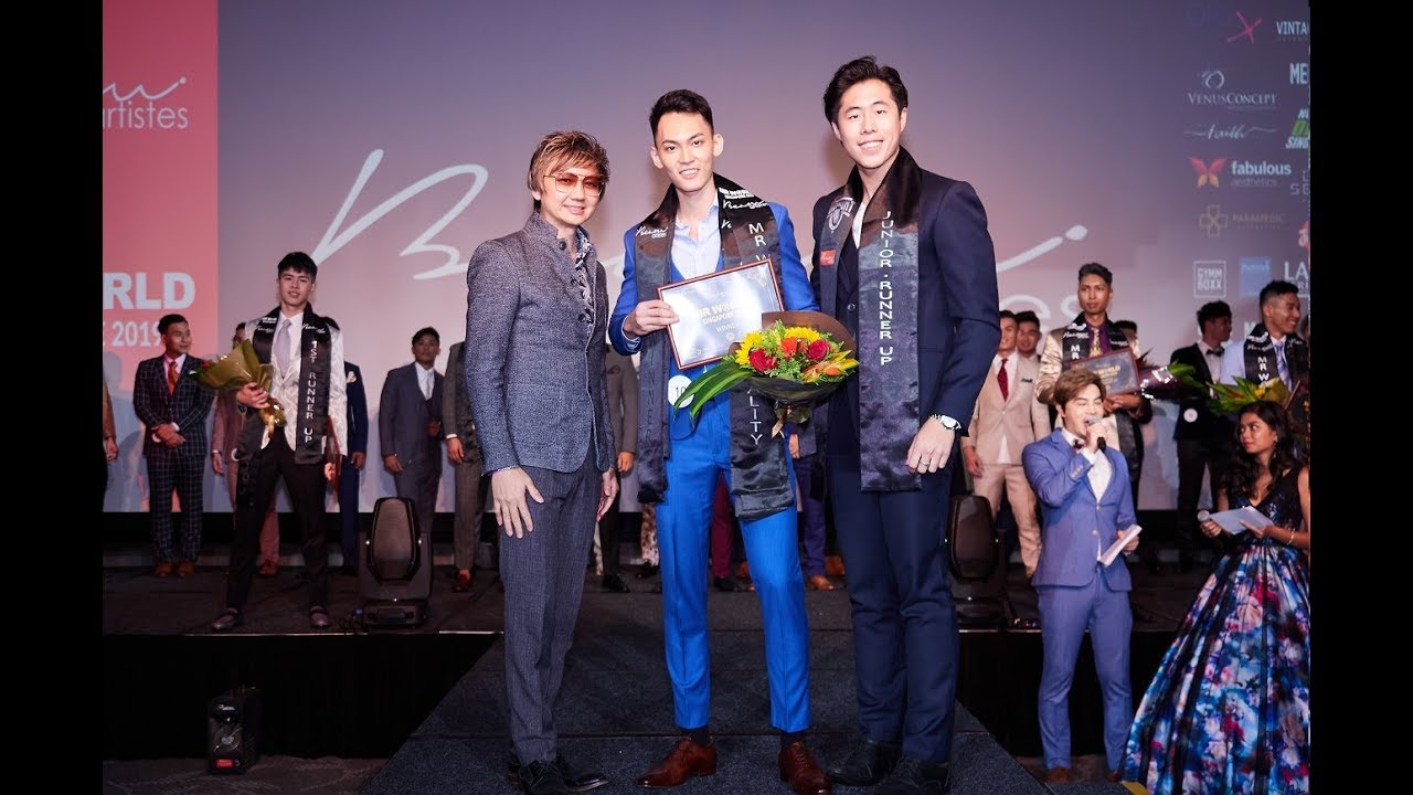 Colin Wilson Ong Triumphs Winning Four Awards Including Mr World ...