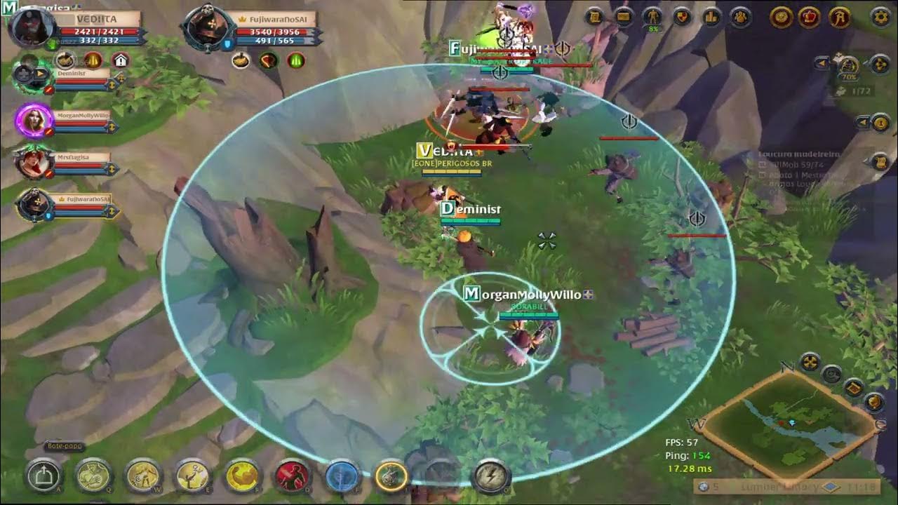 Albion Online Healer 4.3 Loucura Madeireira EP 40 - YouTube