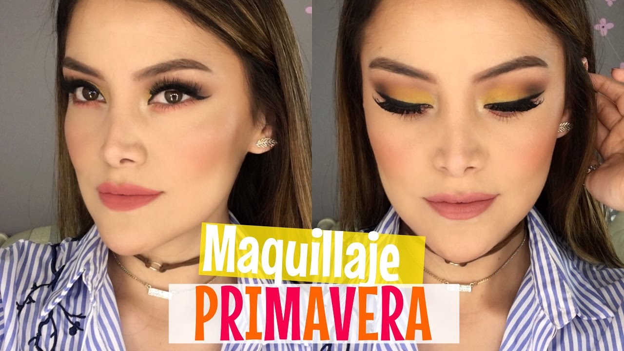SPRING MAKEUP 🌸 MAQUILLAJE PARA PRIMAVERA (MUY FACIL) - YouTube