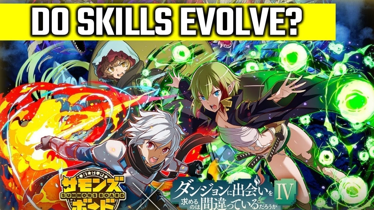 Do Abilities Evolve When an Adventurer Levels Up in DanMachi - YouTube