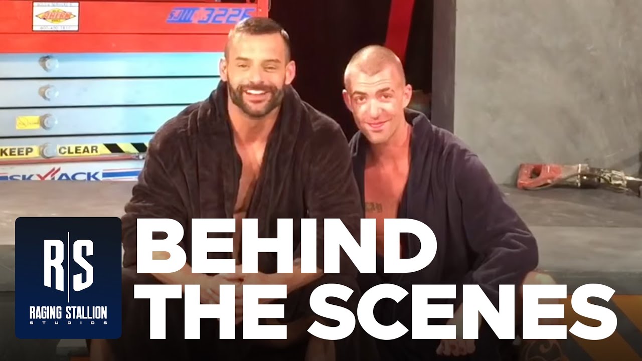 On Set w/ David Benjamin & Jessy Karson | Raging Stallion - YouTube