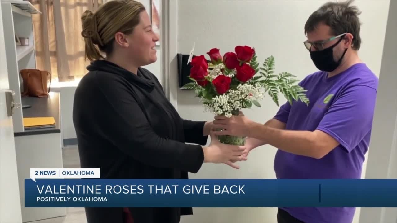 Positively Oklahoma: Valentine Roses That Give Back - YouTube