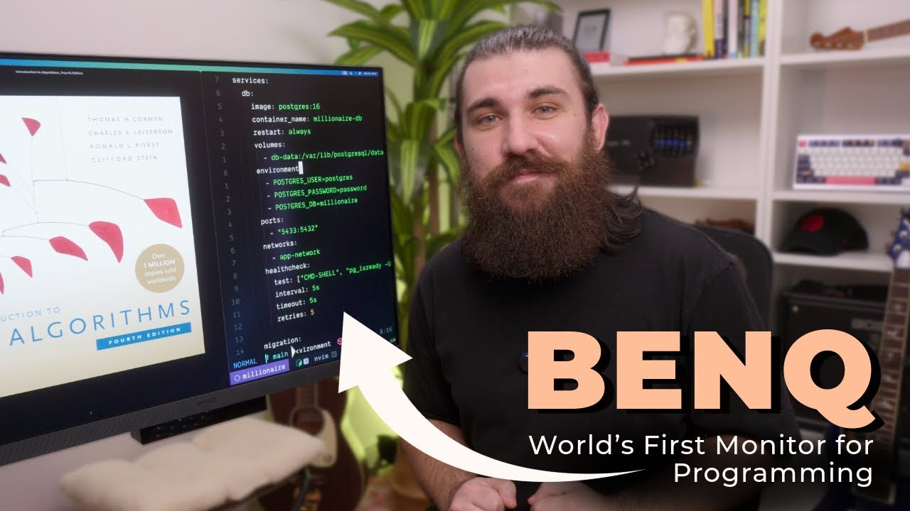 The Perfect Monitor for Coding!! The BenQ RD280UA - YouTube