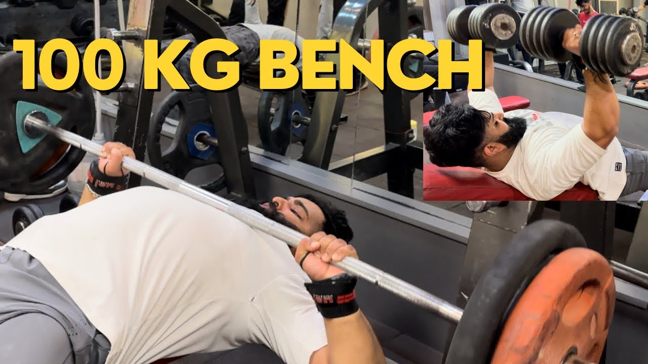 100 Kg Ki Bench After Long Time 🔥 - YouTube