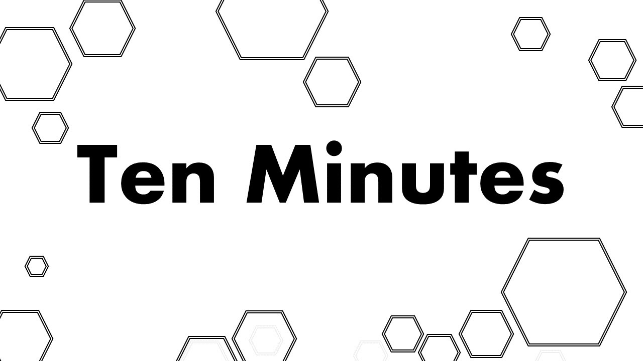 10 Minutes Countdown - Numbers in Words - YouTube