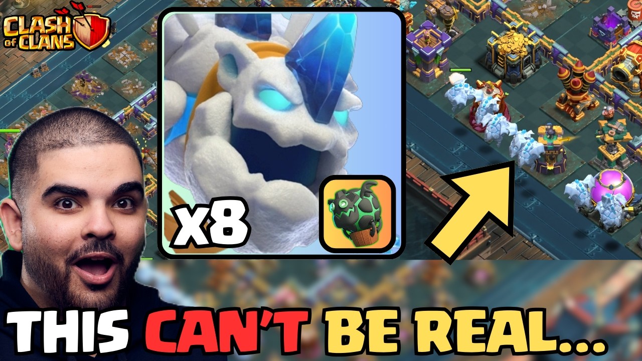 I 3 Starred With ALL ICE HOUNDS in Legend League... (Clash Of Clans ...