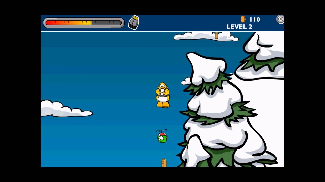 Club Penguin Stamps - Jet Pack Adventure "Puffle Bonus" - YouTube