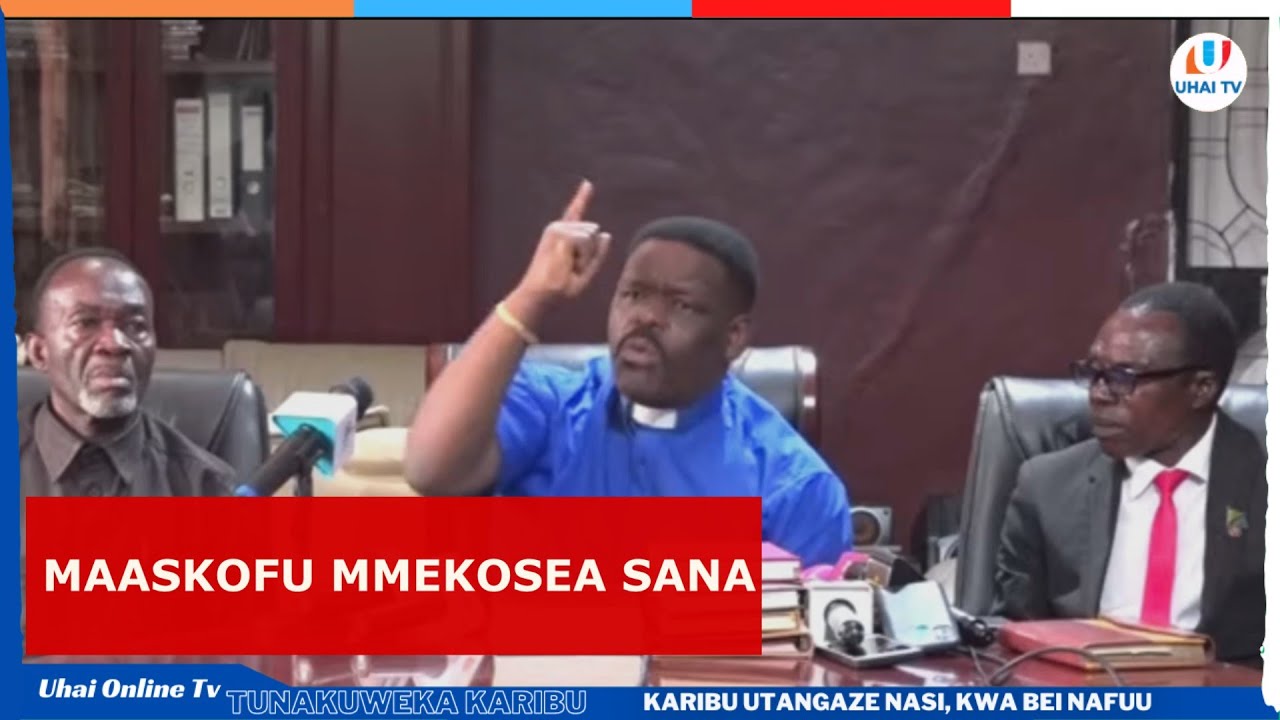 MZEE WA UPAKO AWASHUKIA VIKALI MAASKOFU - YouTube