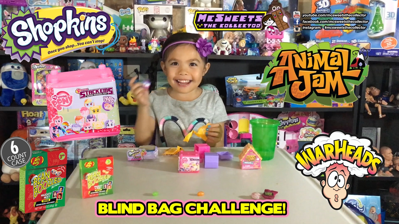 Shopkins Season 7 | MLP Fashems Stackems | Animal Jam | Beanboozled ...