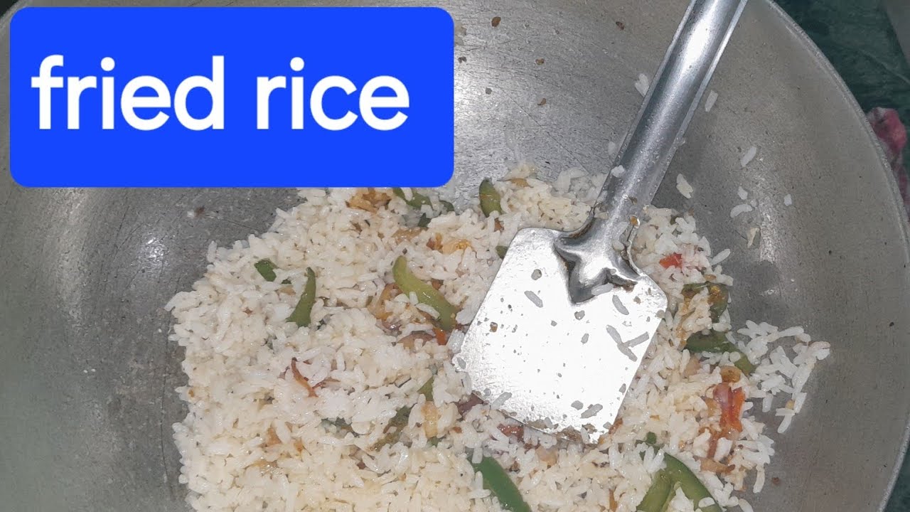 how to make fried rice # fried rice kaise banaye - YouTube