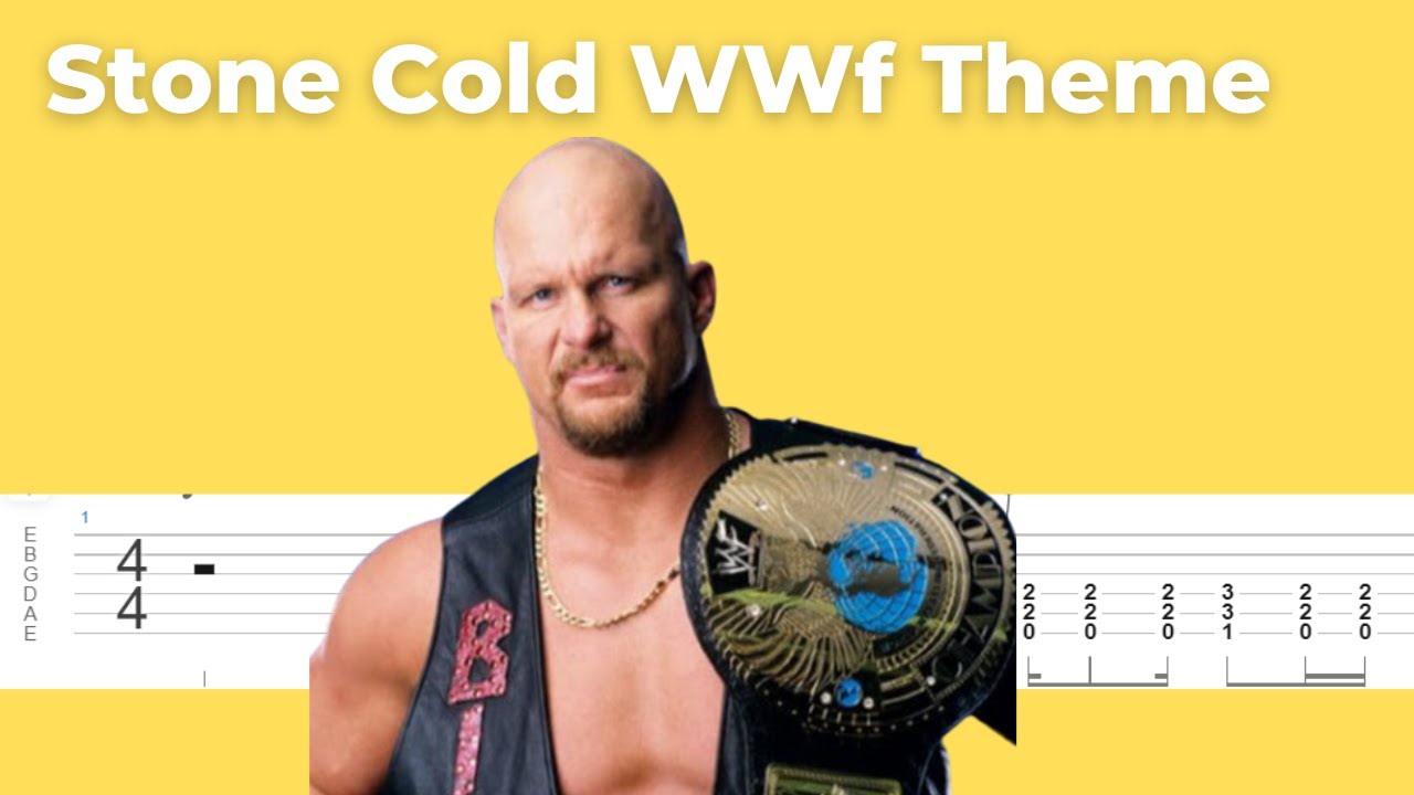 Stone Cold Steve Austin Theme WWE Guitar Tab - YouTube