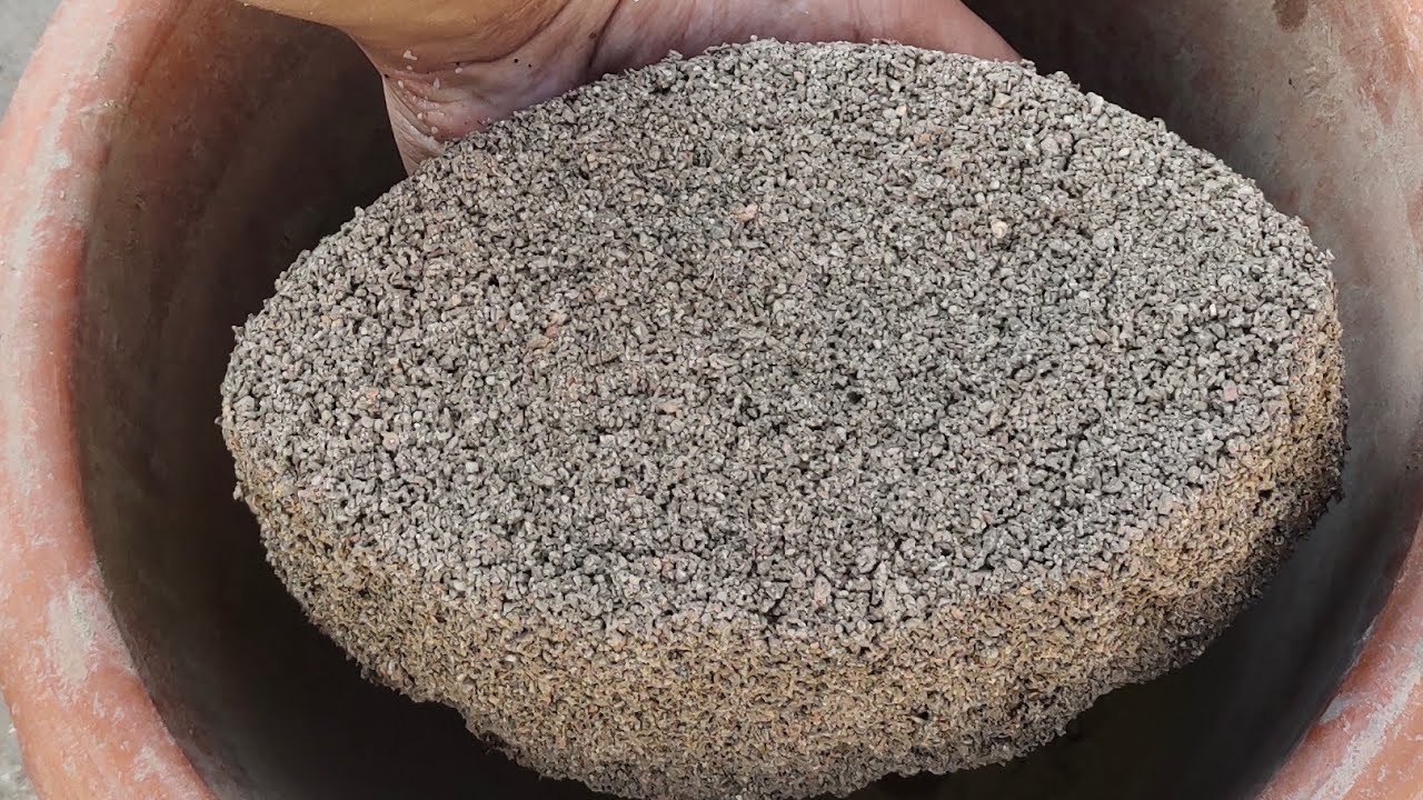 ASMR ||Clay pot crumbling|| 📢Crispy colorful new shapes water crumbling ...