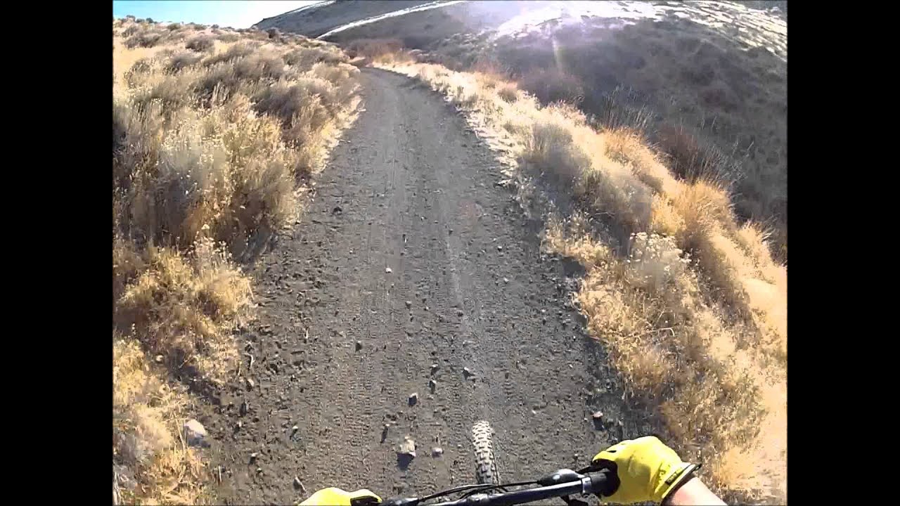Mountain Biking Keystone Canyon Reno Helmet Cam - YouTube