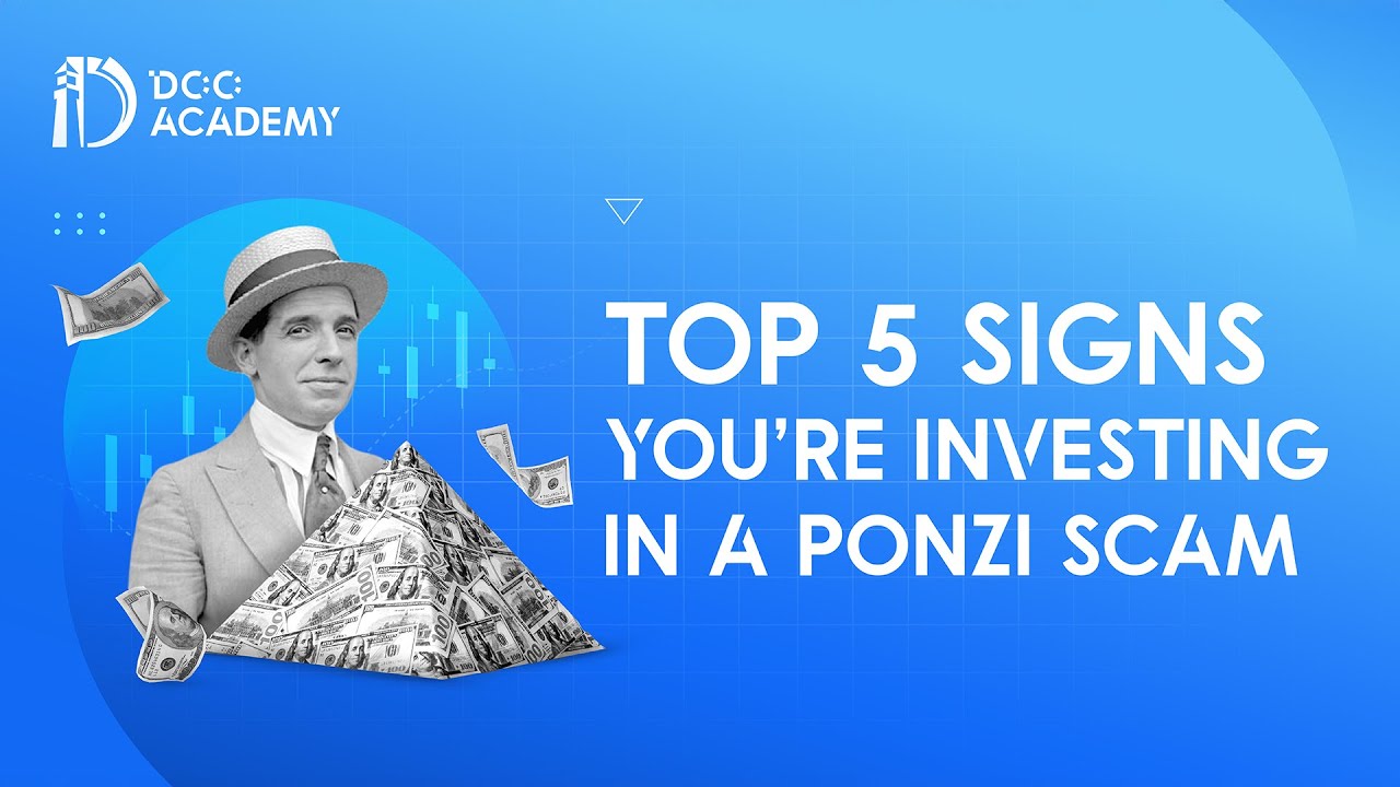Top 5 Signs You’re Investing in a Ponzi Scam | Doo Academy - YouTube
