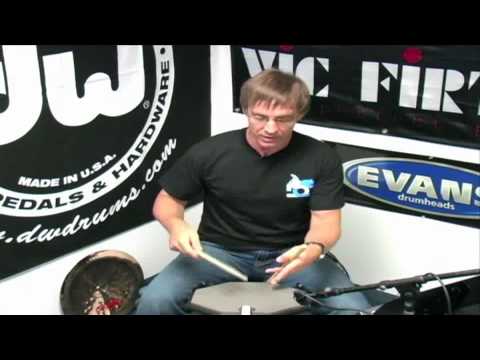 Drum Lesson: Billy Ashbaugh: 9 Stroke Roll - YouTube