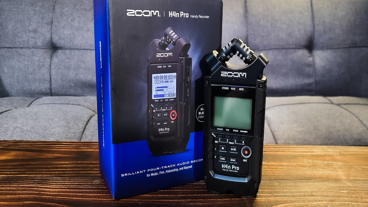 Zoom H4N Pro 2020 Model Unboxing - YouTube