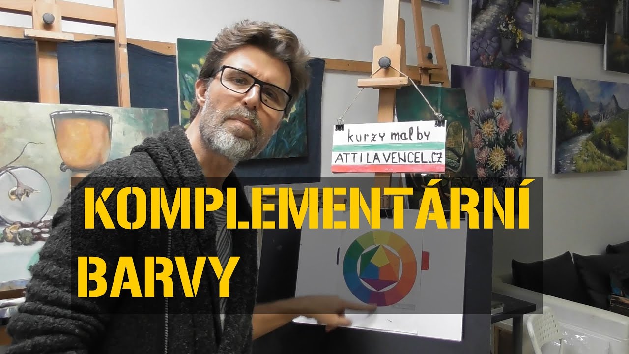 Komplementární barvy - Kurzy malby pro začátečníky - YouTube