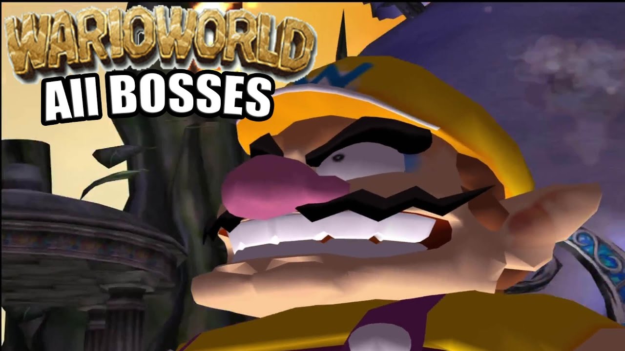 Wario World All Bosses - YouTube