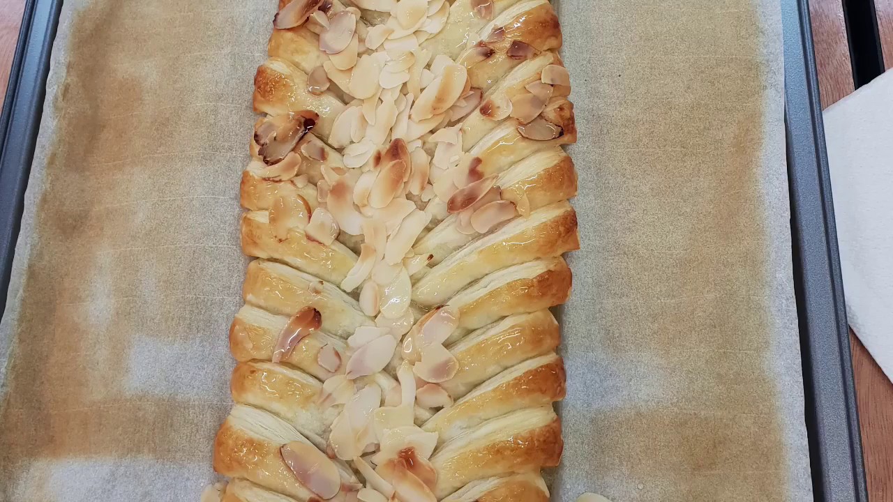 Best Tutorial Of Puff Pastry Braid - YouTube