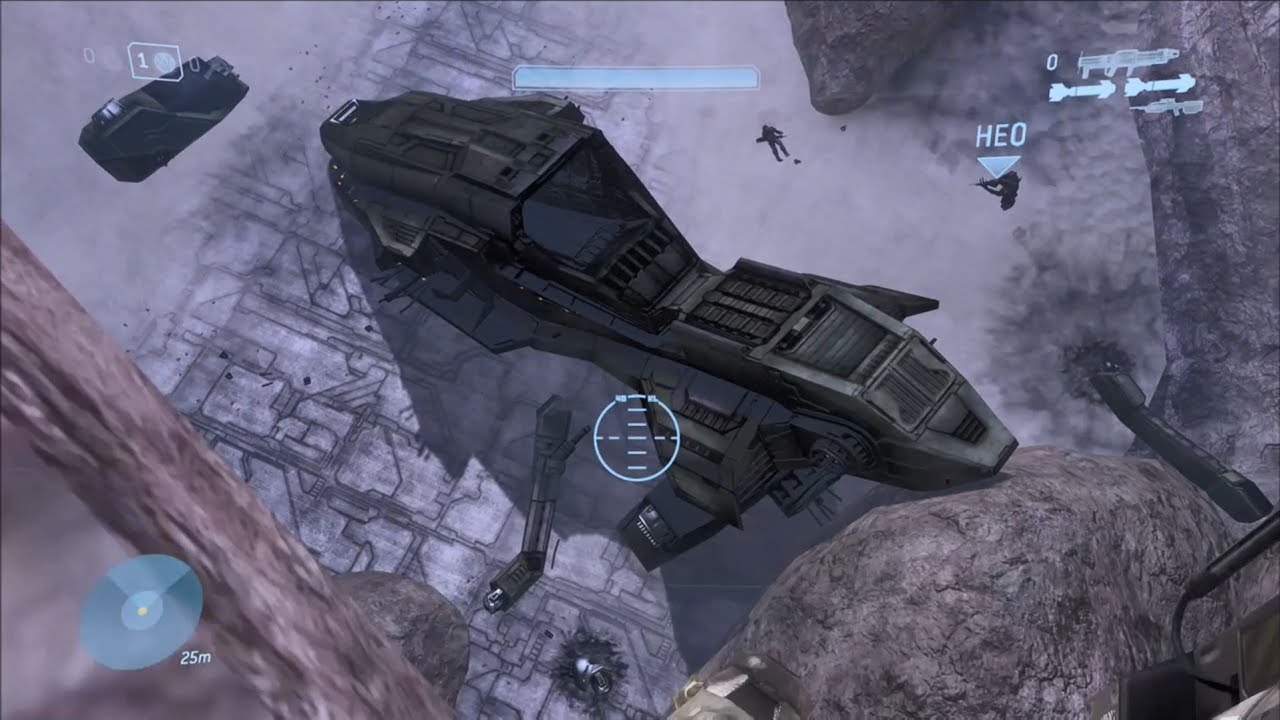 Halo 3 - Secret Crashed Pelican On The Ark (REVISITED) - YouTube