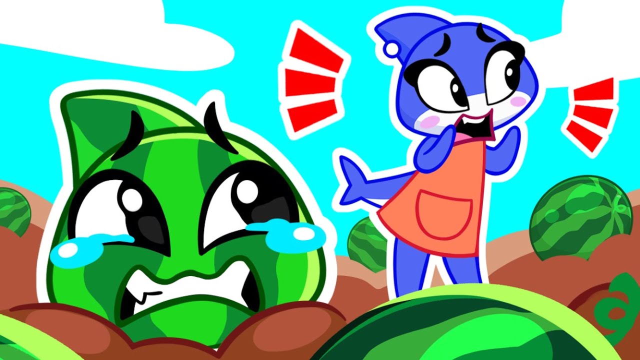 Baby Turned Into Watermelon! 🍉 Don't Overeat | Funny Cartoons for Kids ...