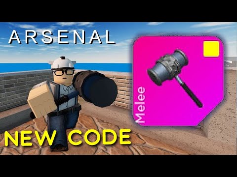 [Limited time] Новый код в ARSENAL | Code for the Ban Hammer Melee in ...