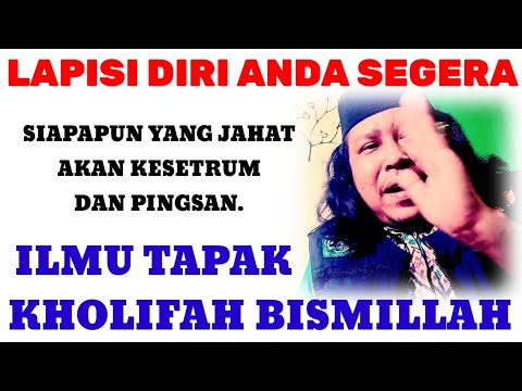 TAPAK KHOLIFAH BISMILLAH.SIAPAPUN YG NIAT JAHAT AKAN KESETRUM DAN PINGSAN.