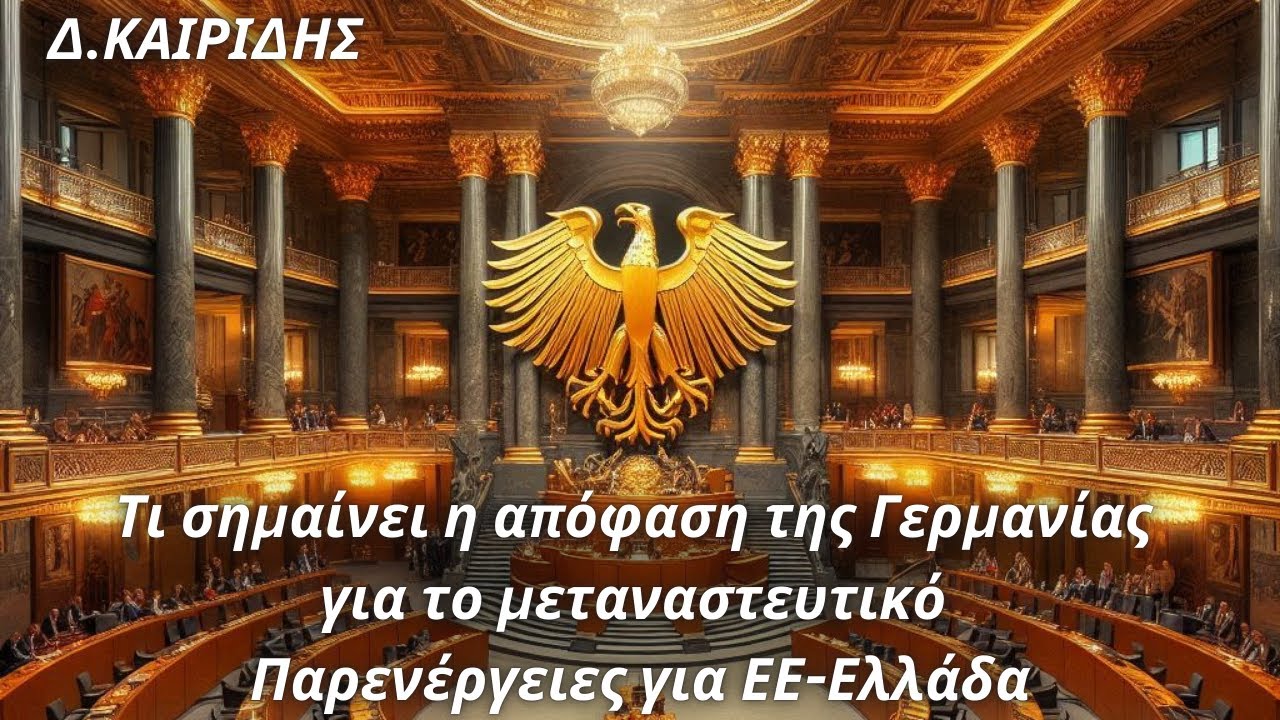 Δημήτρης Καιρίδης: Τι σημαίνει η απόφαση της Γερμανίας για ...