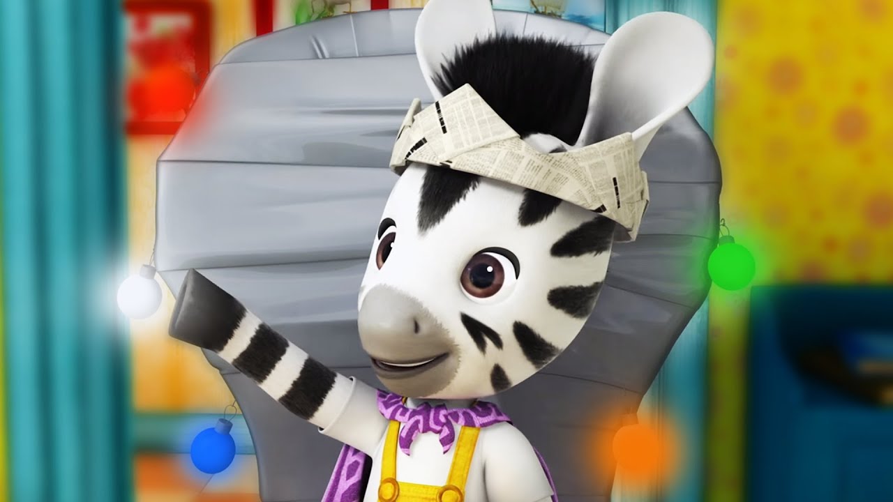 Zou in English 👑 KING ZOU 💎 Cartoons | Zou the Zebra | Animal Cartoons ...