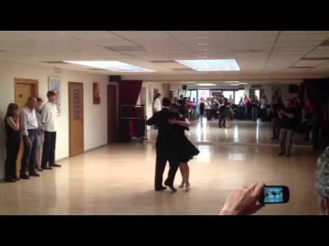 Roberto Zuccarino y Magdalena Valdez tango workshop 2 Udine May 4th ...