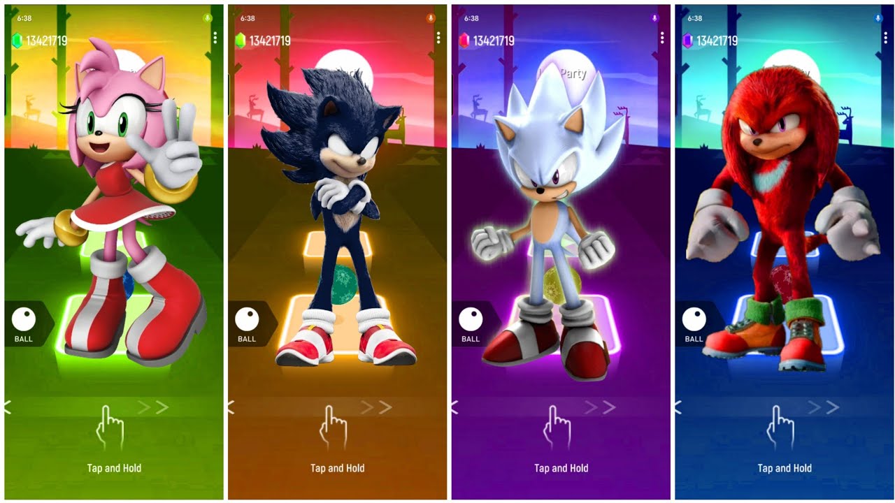 Sonic Werehog Team | Sonic vs Shadow vs Knuckles vs Sonic Werehog ...