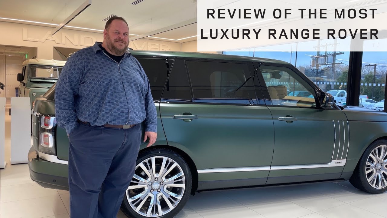 Range Rover SVR Autobiography Review | Amenities | Capabilities - YouTube