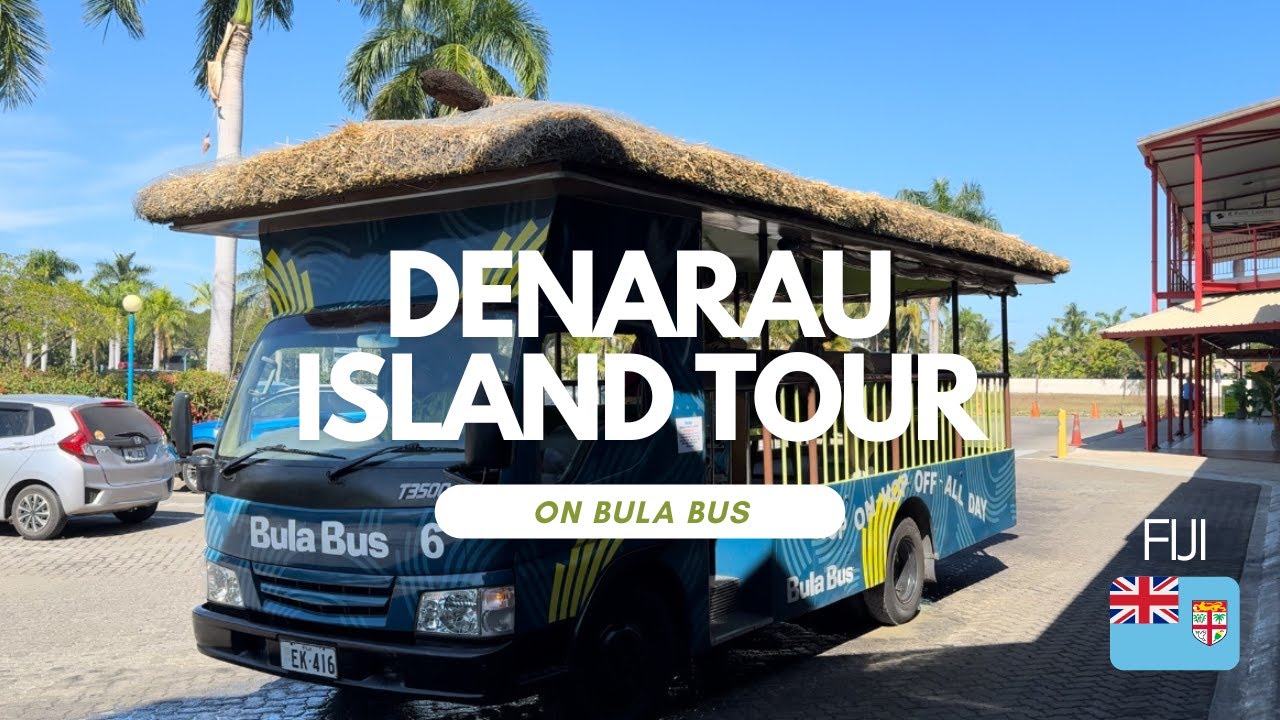 【Fiji】Denarau Island Tour on Bula Bus. - YouTube